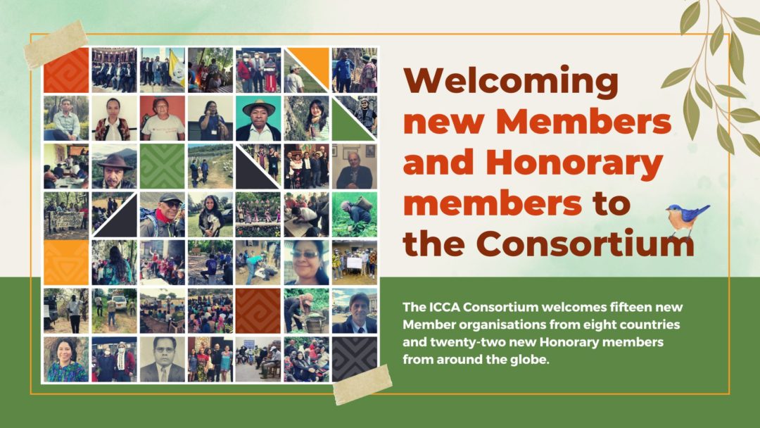 Welcoming new Members and Honorary members to the Consortium ...