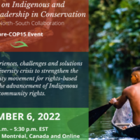 Dialogue on Indigenous and community leadership in conservation ...